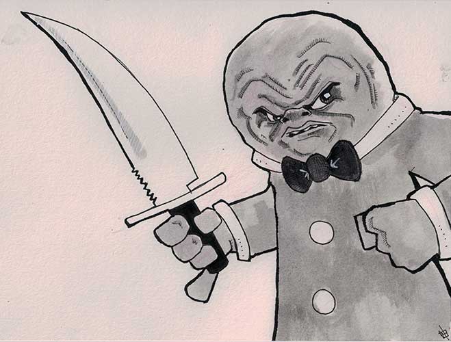 Random Drawings: The Gingerdead Man