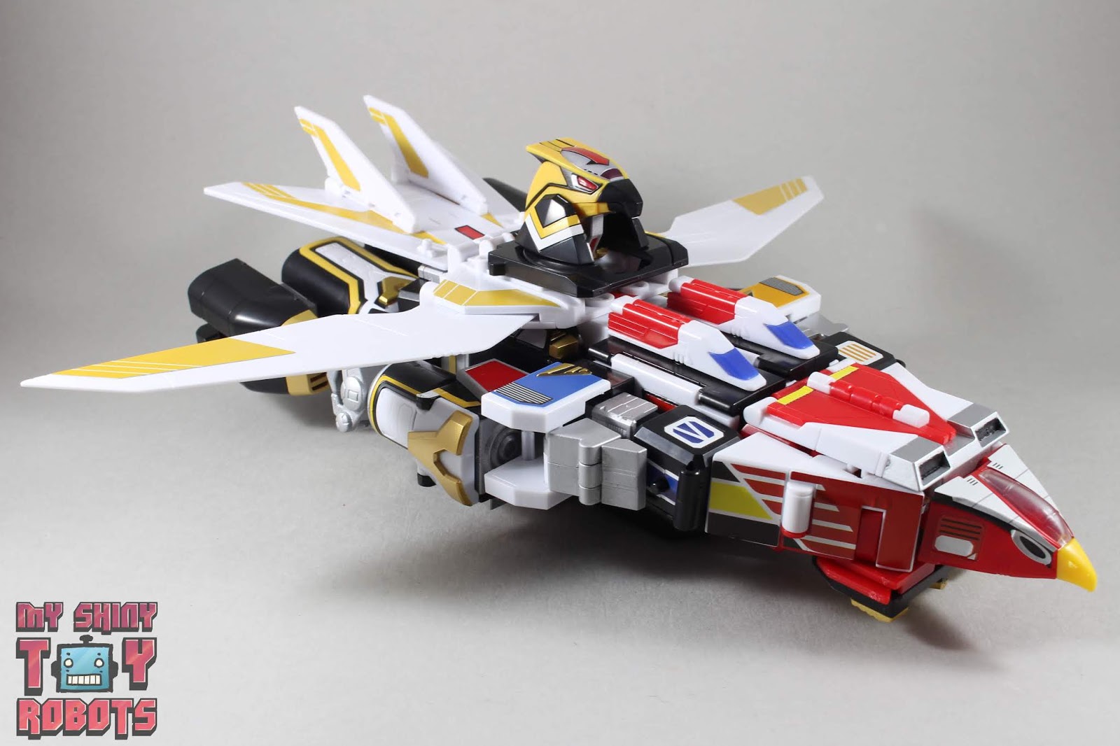 My Shiny Toy Robots: Toybox REVIEW: Super Mini-Pla Jet Garuda