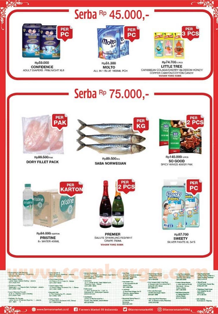 Katalog Promo Farmers Market Weekend 7 - 13 Agustus 2020 - scanharga ...
