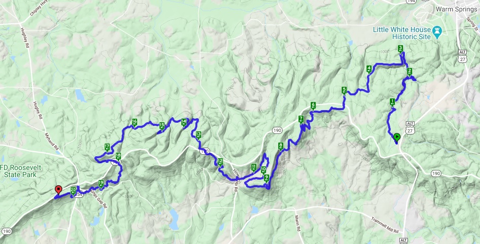 Weekend Wanderluster: Pine Mountain Trail (Meriwether and Harris ...