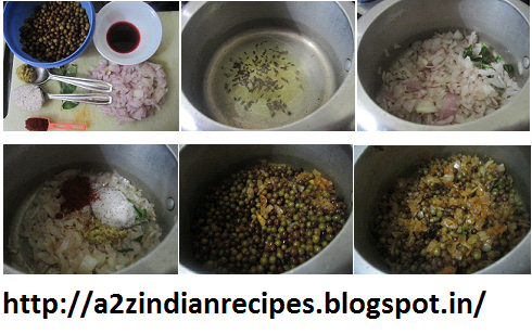 a2zindianrecipes: Kala Vatana Usal