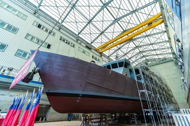 Taiwan launches first Min Jiang-class fast minelayer, laid keel for 3rd ...