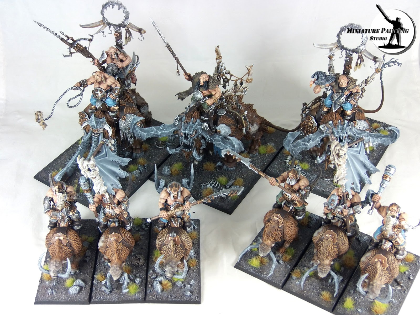 Miniature Painting Studio: Huskard on Stonehorn Beastclaw Raiders ...