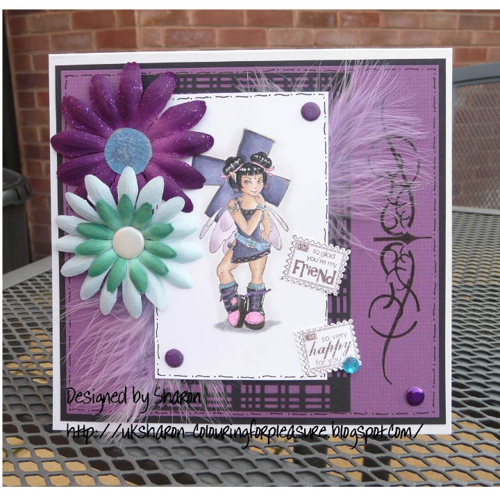 Sweet Pea Stamps: Customer Gallery Submission: Sharon Harding