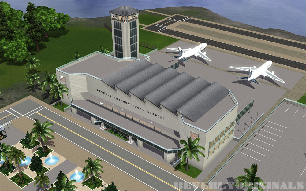 entertainment world: My Sims 3 Blog: Beverly International Airport