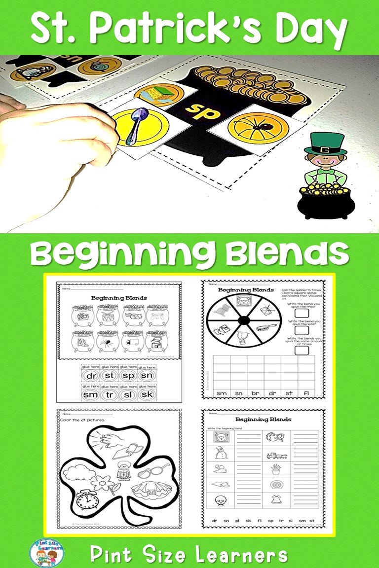 St. Patrick's Day for PK and Kindergarten - Pint Size Learners