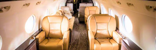 The Gulfstream G450 can seat up to 12 very comfortably.