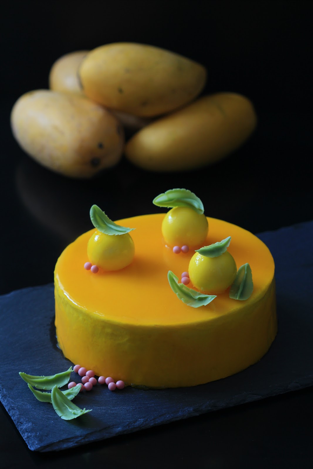 Mango entremet