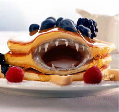 Paul's Art: Angry Pancake