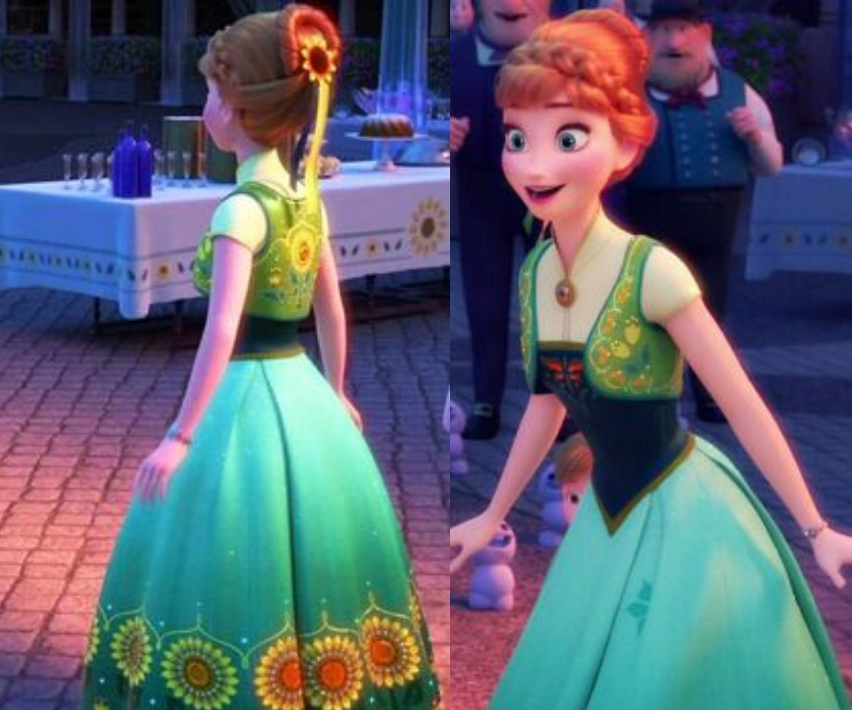 Anna Frozen Outfits