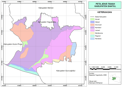 Bantul Magnificent: Kumpulan Peta Kabupaten Bantul