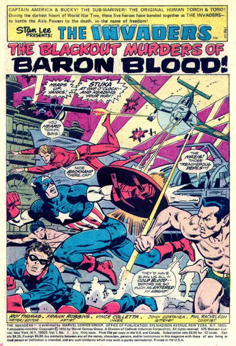 Diversions of the Groovy Kind: Making a Splash: Frank Robbin's Invaders ...