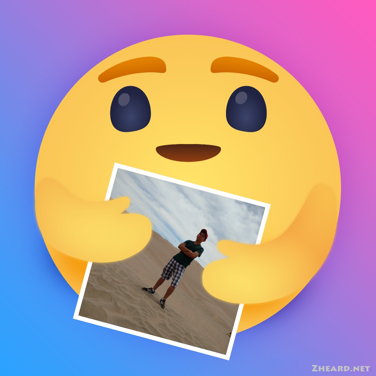 Crea una Foto-emoticono de 'Me encanta' con tu foto