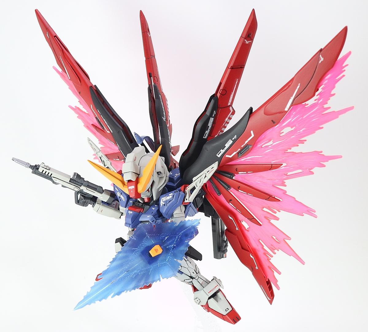 Custom Build: SD x RG Destiny Gundam