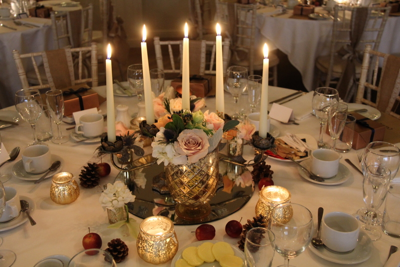 Rose Gold & Midnight Blue for Rachel & Ben's Winter Wedding Day at ...