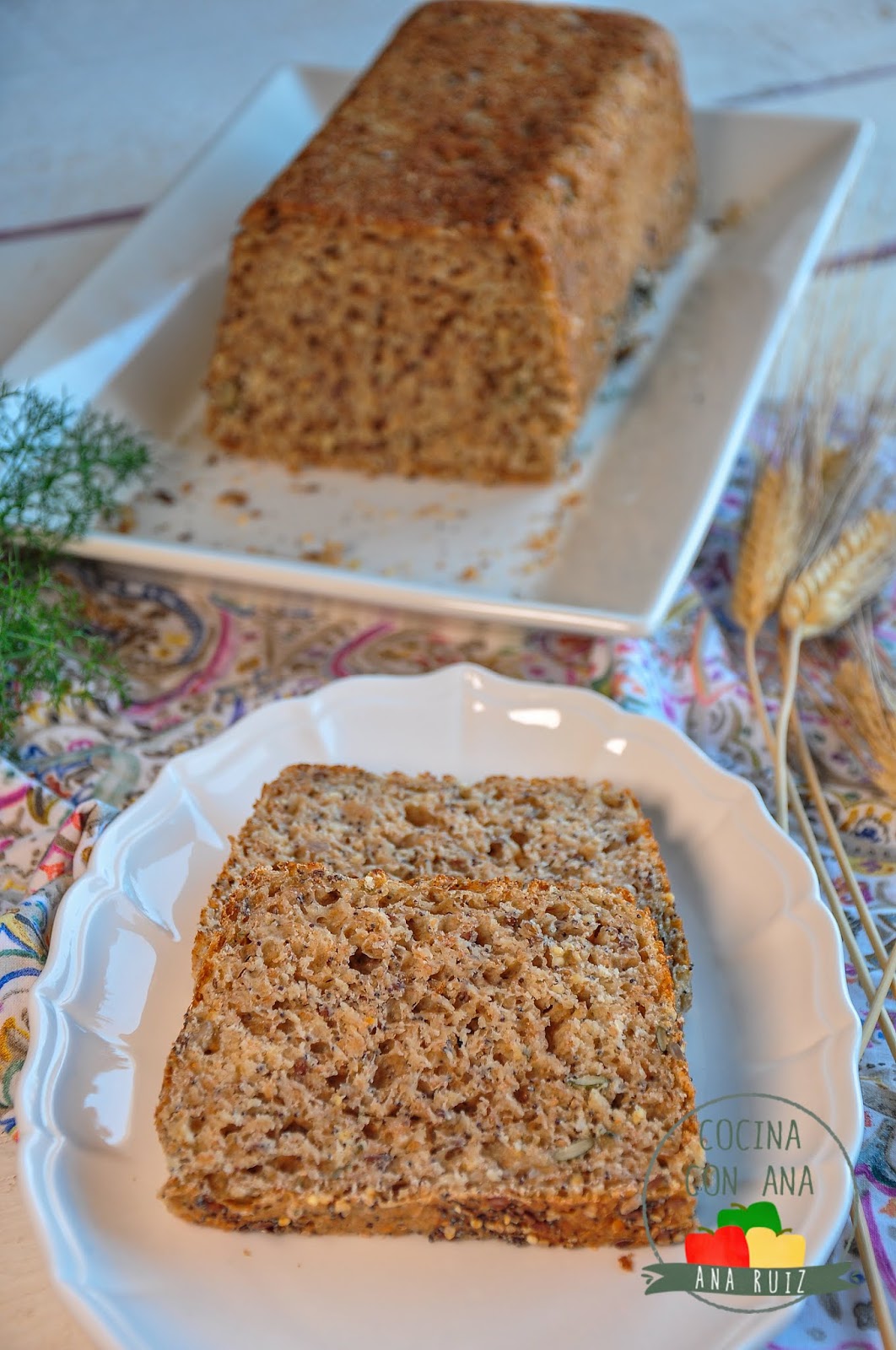 PAN CON SEMILLAS Y AVENA - Cocina con Ana