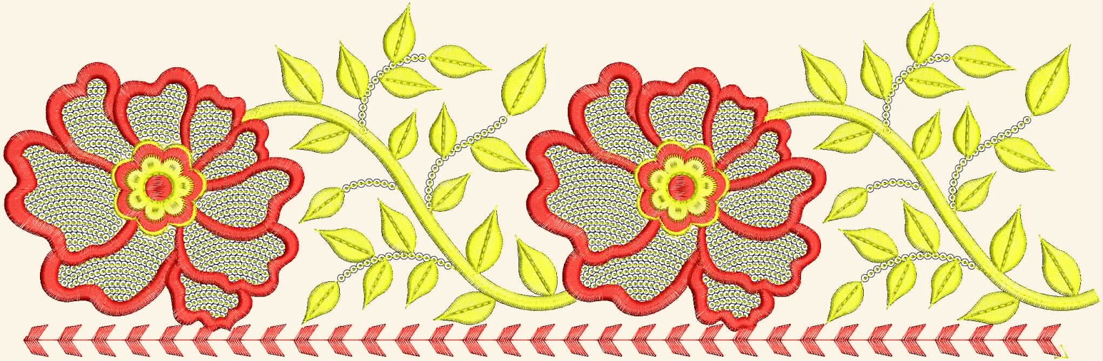 EmbDesignTube: Designer Prom Dresses Border Designs