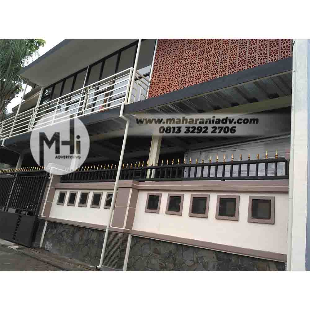 Pemasangan ACP (Aluminium Composite Panel) - Pagar - Kanopi