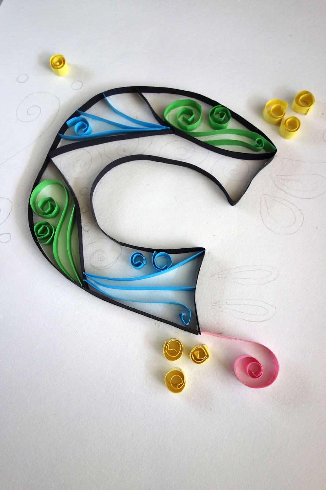 blah to TADA!: Paper Quilling