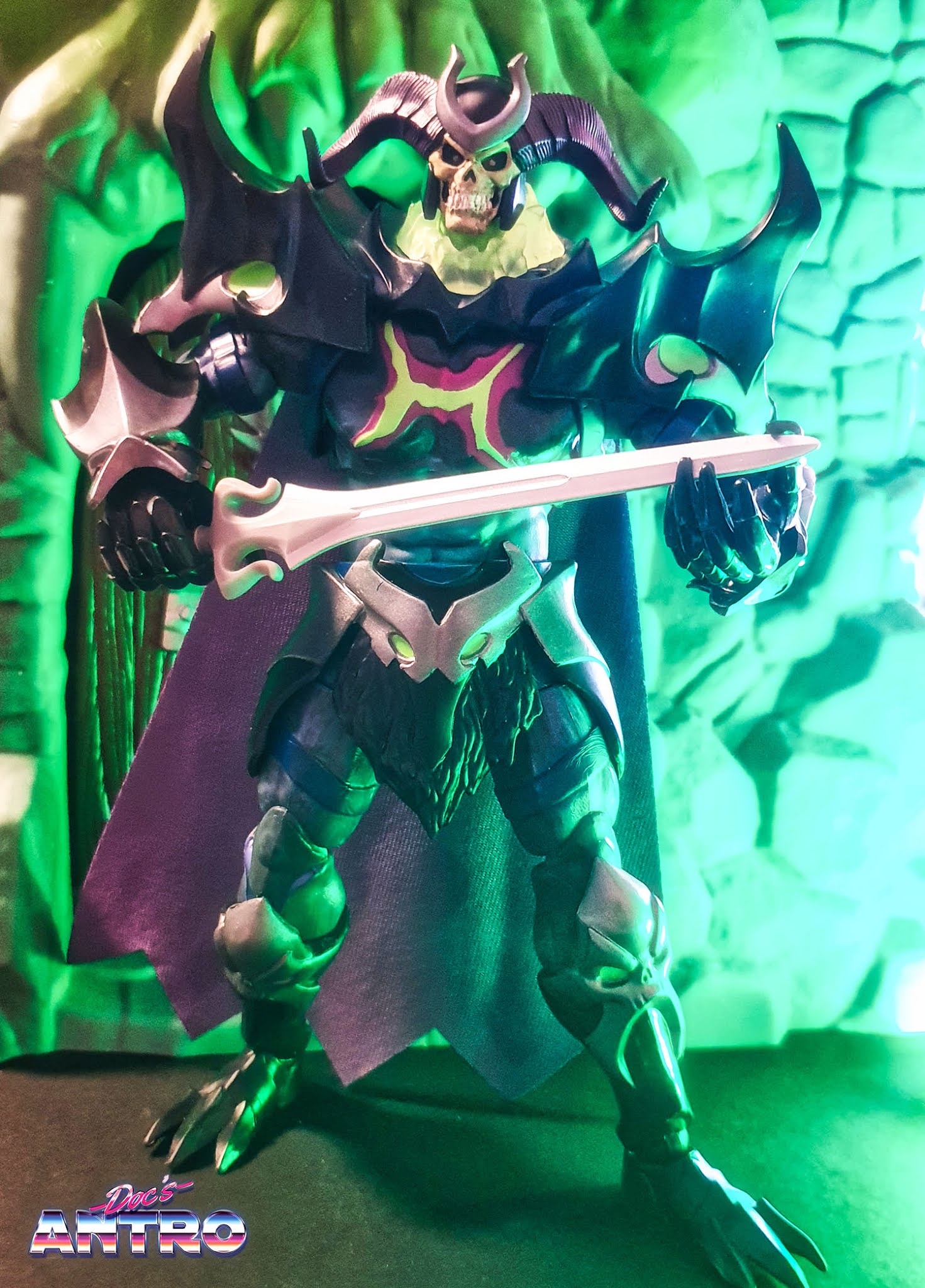 Skelegod, diamo un'occhiata allo "Skeletor che ha il potere" di Masters ...