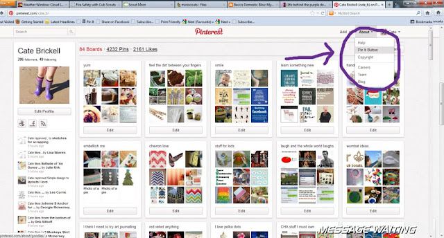 tutorial | how to add the pinterest bookmarklet | Life Behind The ...