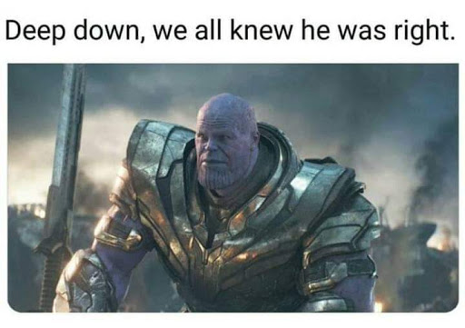 Top 10 Thanos Snap Memes