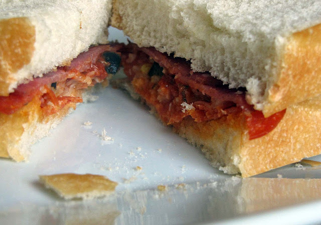 Off The Menu: Let's Grab Lunch: The Amazing Pizza Sandwich