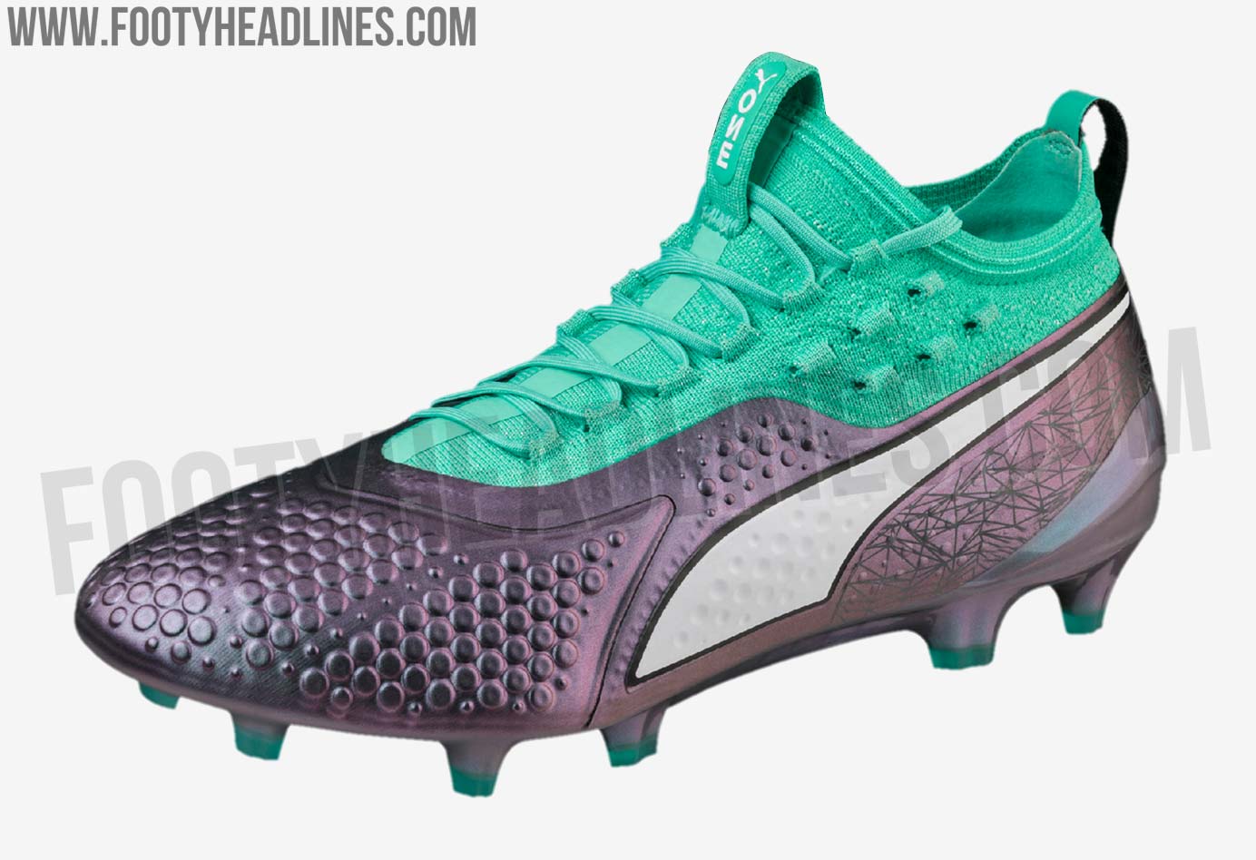 World Cup Edition? Purple / Teal Next-Gen Puma ONE 1 Boots Leaked ...