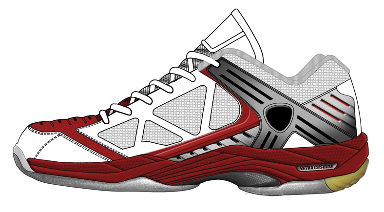 toko arts: sepatu badminton