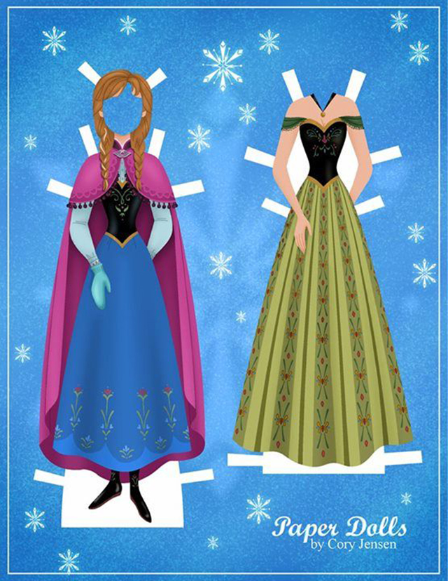 Disney Movie Princesses: Princess Paper Dolls