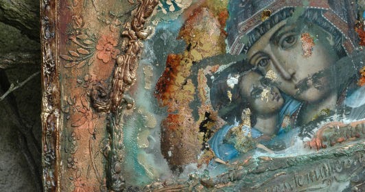 pracownia-maryski: Lustrzana Maryjka.