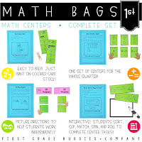 Math and ELA Centers Simplified | First Grade Buddies