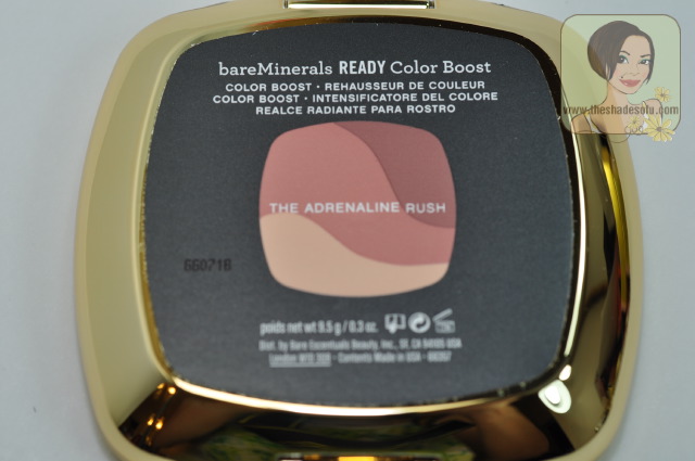 bareMinerals READY Color Boost in Adrenaline Rush Swatches, Review ...