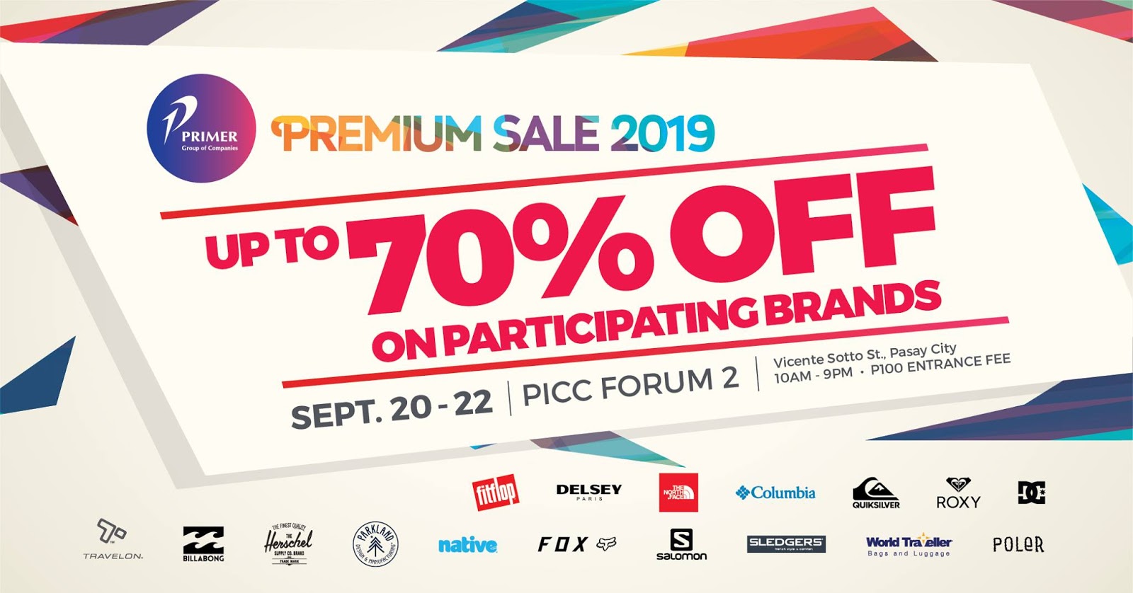 Manila Shopper: Primer Group Premium SALE: Sept 2019