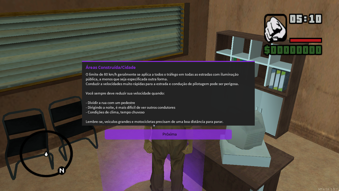 MTA:SA - AUTOESCOLA AVANÇADA