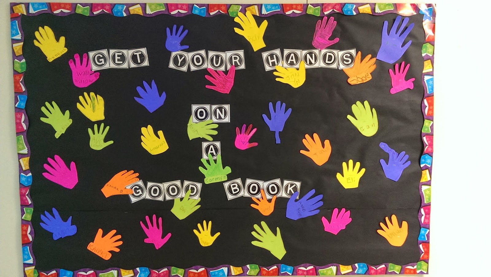 That's What I Want My Child To Read: Giving a Hand at Open House