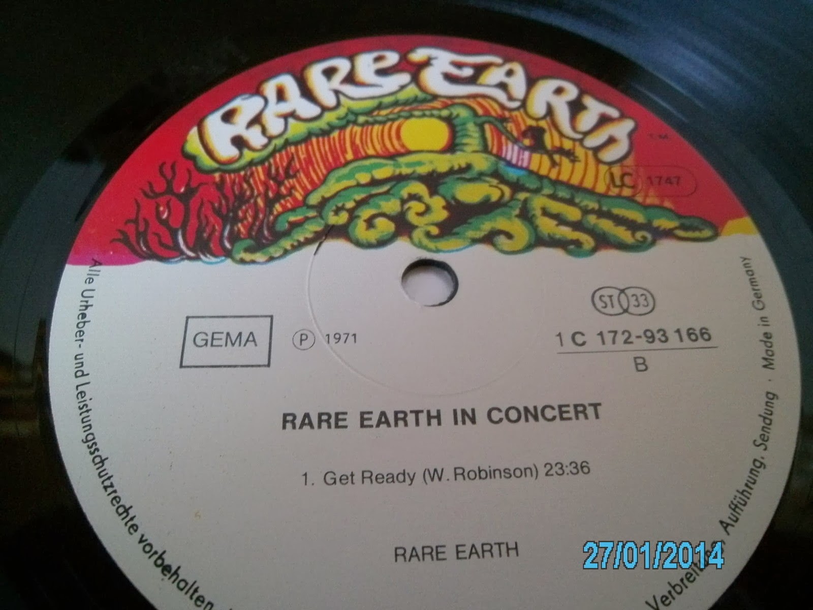 Discos Oscuros : Rare Earth - In Concert (1971)