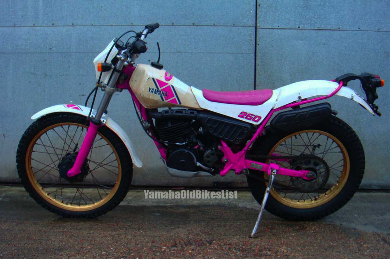 Yamaha TY250 Pinky Pictures And Video - Yamaha Old Bikes List