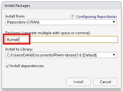 Tutorial R : Rcmdr pada RStudio - blog kibe