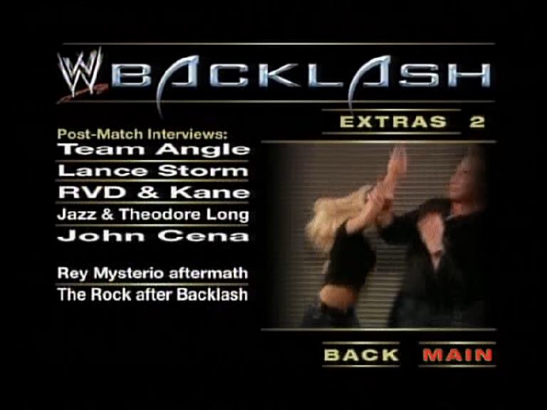 WWE DVD FULL: WWE Backlash 2003 (DVD5) (Español Latino - English)
