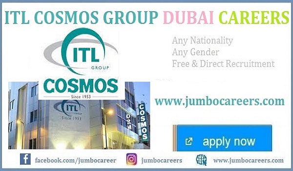 ITL Cosmos Group Dubai Careers ITL Cosmos Group Dubai Careers