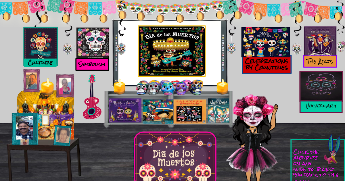 Mommy Maestra: Free Día de los Muertos Digital Classroom