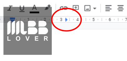 Menggunakan Left Tab-stop, Centre Tab-stop dan Right Tab-stop di Google ...