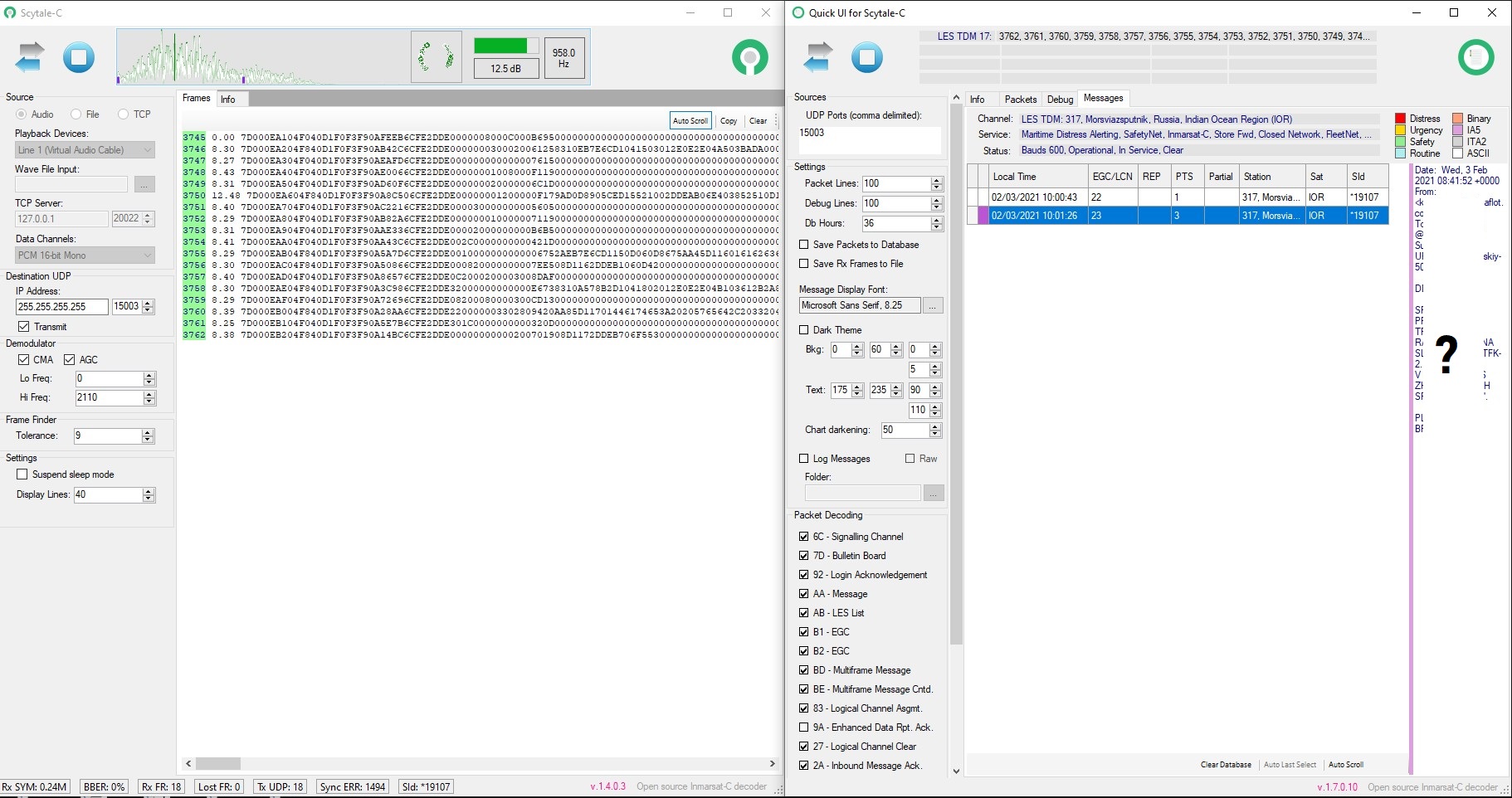 Inmarsat c decoding software for p25 scanner - lasopasociety
