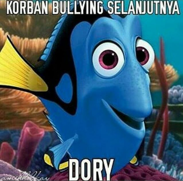 18 Meme 'Finding Dory', Ikan Lucu Korban Bully Netizen Tanah Air - Lucu ...