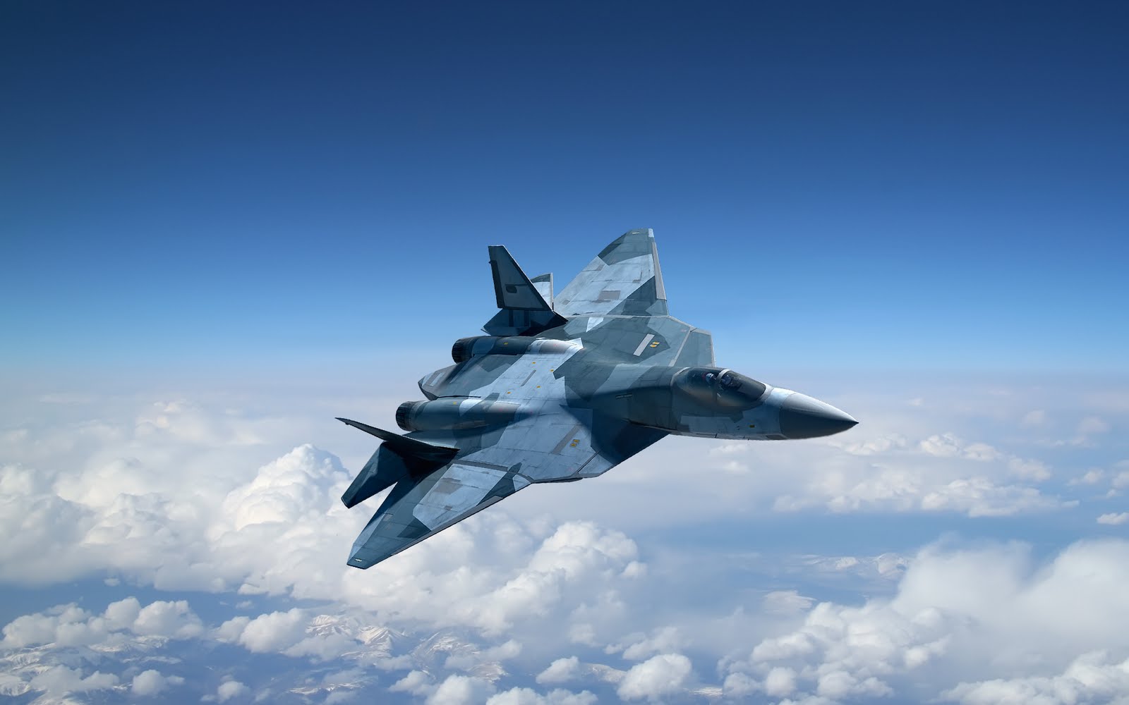 Su T-50 PAK-FA Russian 5th Generation Fighter |Russian Military ...