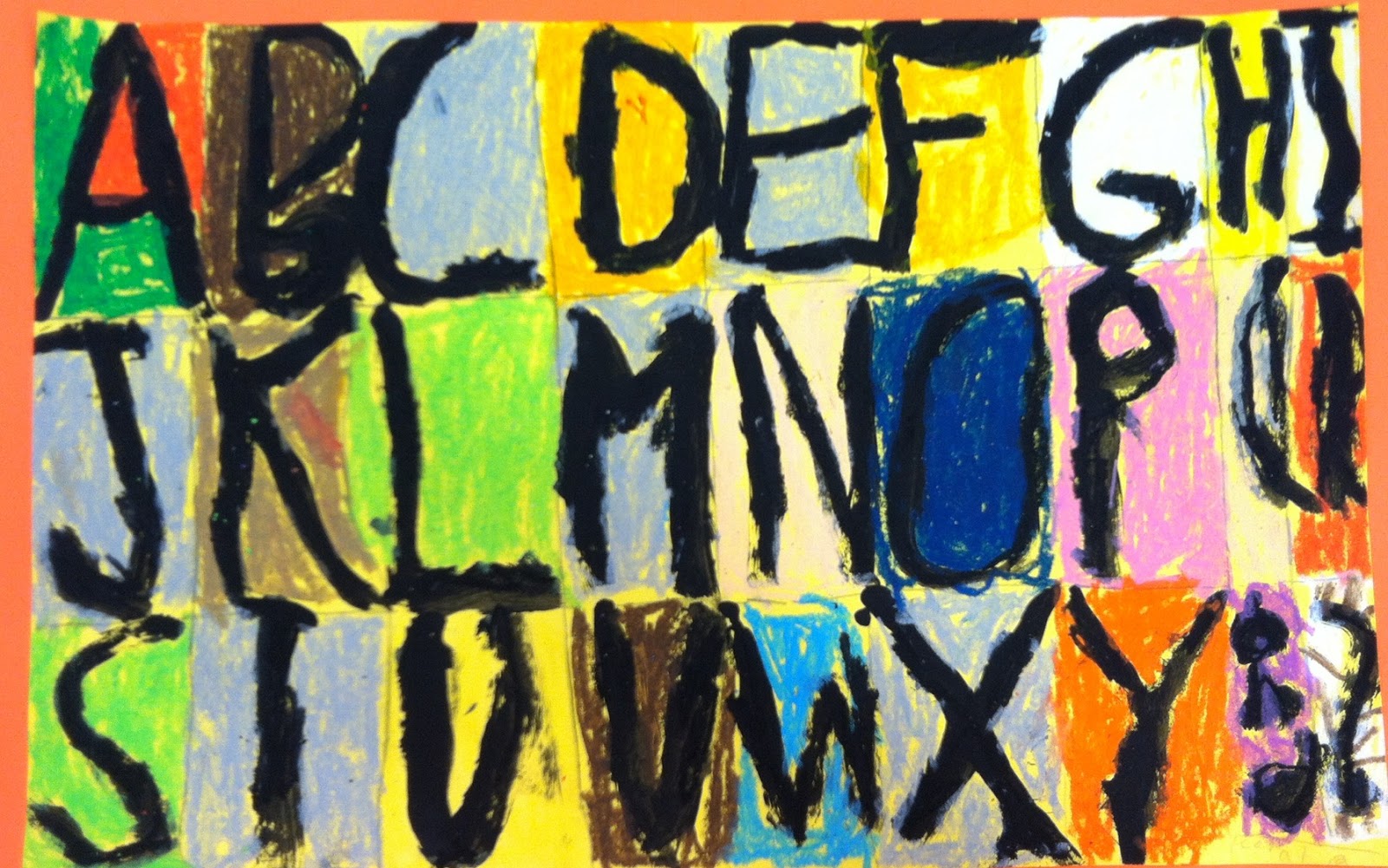 ART with Mrs. A: 1st Grade ABC Art