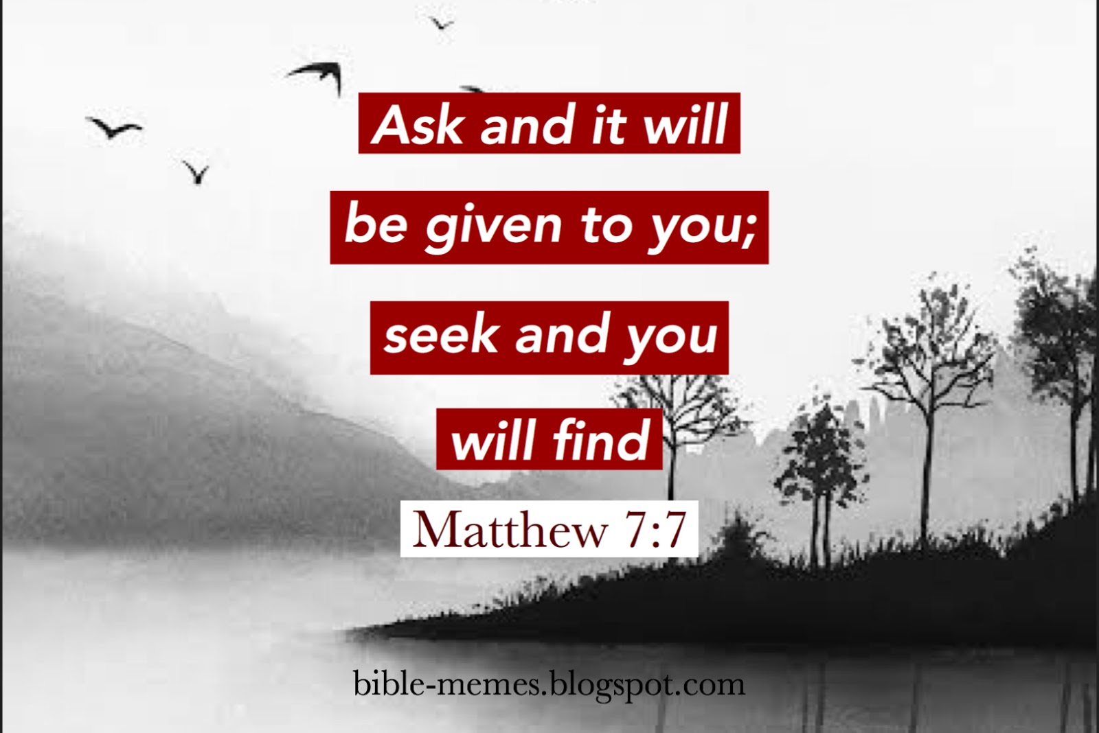 Matthew 7:7
