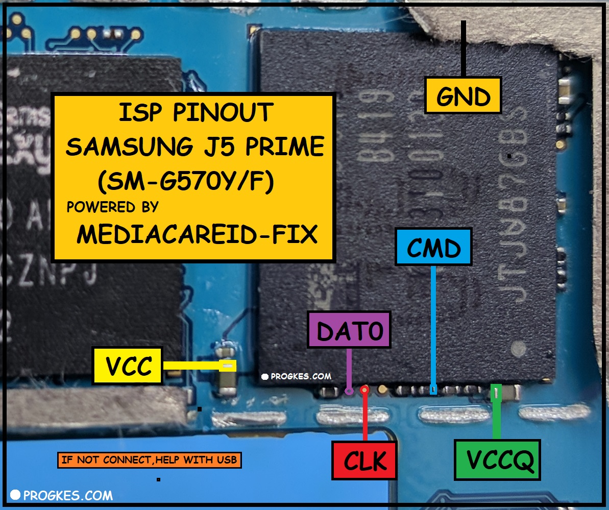 MEDIA CARE TELEKOMUNIKASI INDONESIA: ISP PINOUT SAMSUNG SM-G570Y (J5 PRIME)