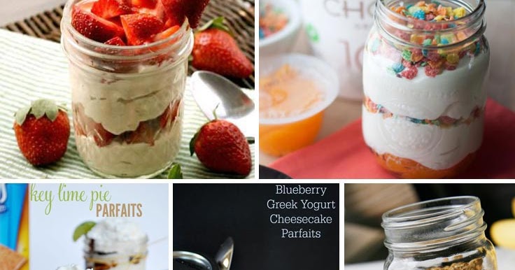 Crafts with Jars: 15 Parfaits in Jars